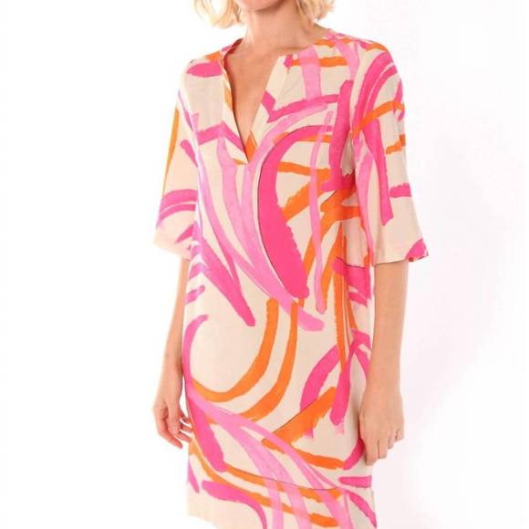 Vilagallo | Dresses | New Vilagallo Lizete Dress In Lucca Print | Poshmark